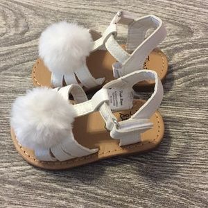 First Steps | Shoes | Nwot White Baby Sandals | Poshmark